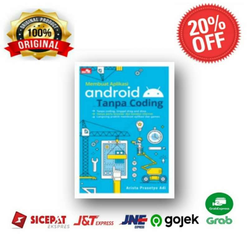 Promo Buku Membuat Aplikasi Android Tanpa Coding - Diskon 23% Di Seller ... Promo Buku Membuat Aplikasi Android Tanpa Coding - Diskon 23% Di Seller ...