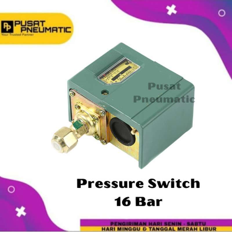 Promo Pressure Switch / Pressure Control 16 Bar Diskon 23% Di Seller ...