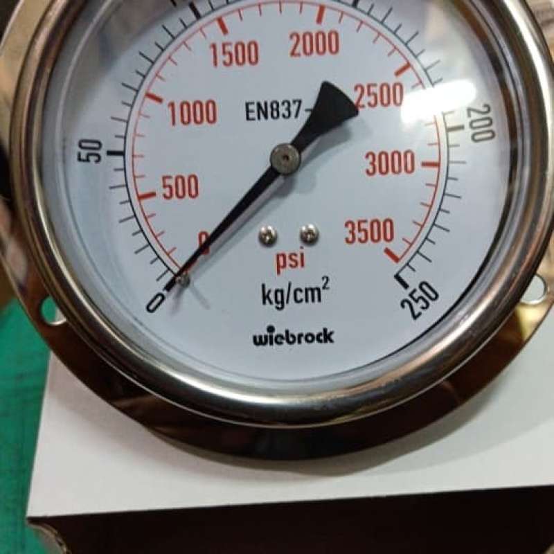 Promo Pressure Gauge / Manometer 4 Payung 10 Kg Cbm Wiebrock Diskon 23% Di Seller Darmaroca ...