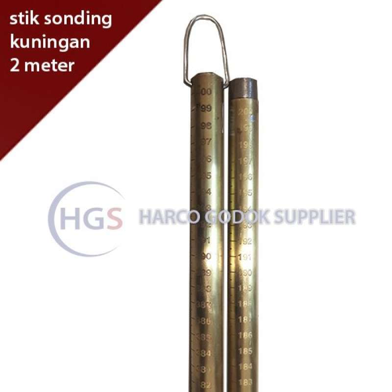 Promo Stick Sounding 2 Meter Kuningan / Tongkat Ukur Bbm 2 Meter ...