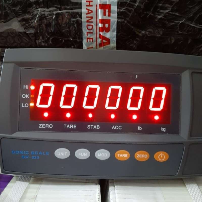 Promo Indicator Timbangan Indicator Jembatan Timbang Merk Sonic Sp320 ...