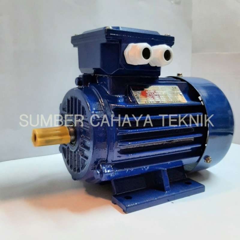 Promo Yu 1 Hp 3 Phase Dinamo/elektro Motor 1400 Rpm 4 Pole B3 Yuema Diskon 23% Di Seller ...