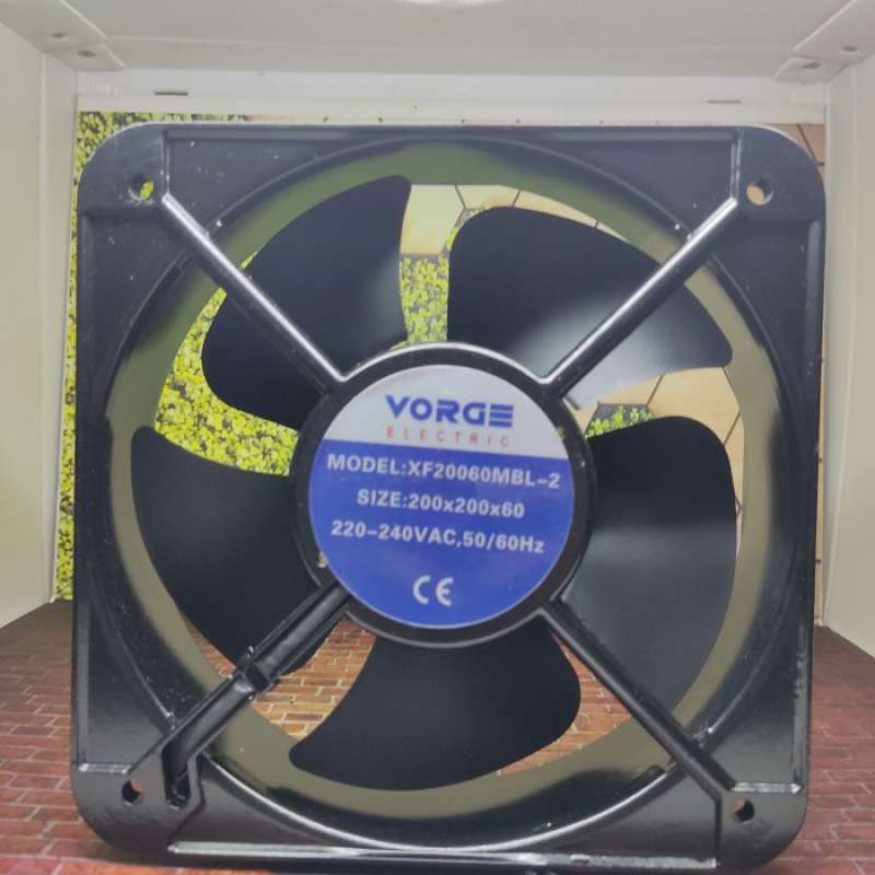 Promo Cooling Fan Panel Xf20060mbl-2 Blower 220-240v Kotak Fort Axial ...