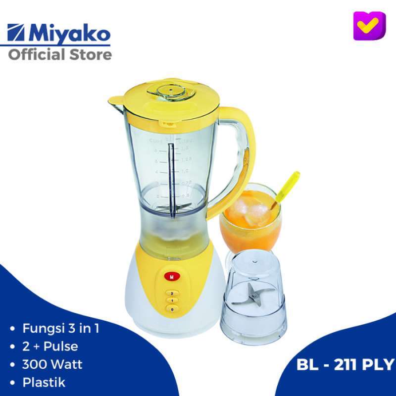 Promo Miyako Blender Bl-211 Ply Diskon 9% Di Seller Sentral Beli Beli ...