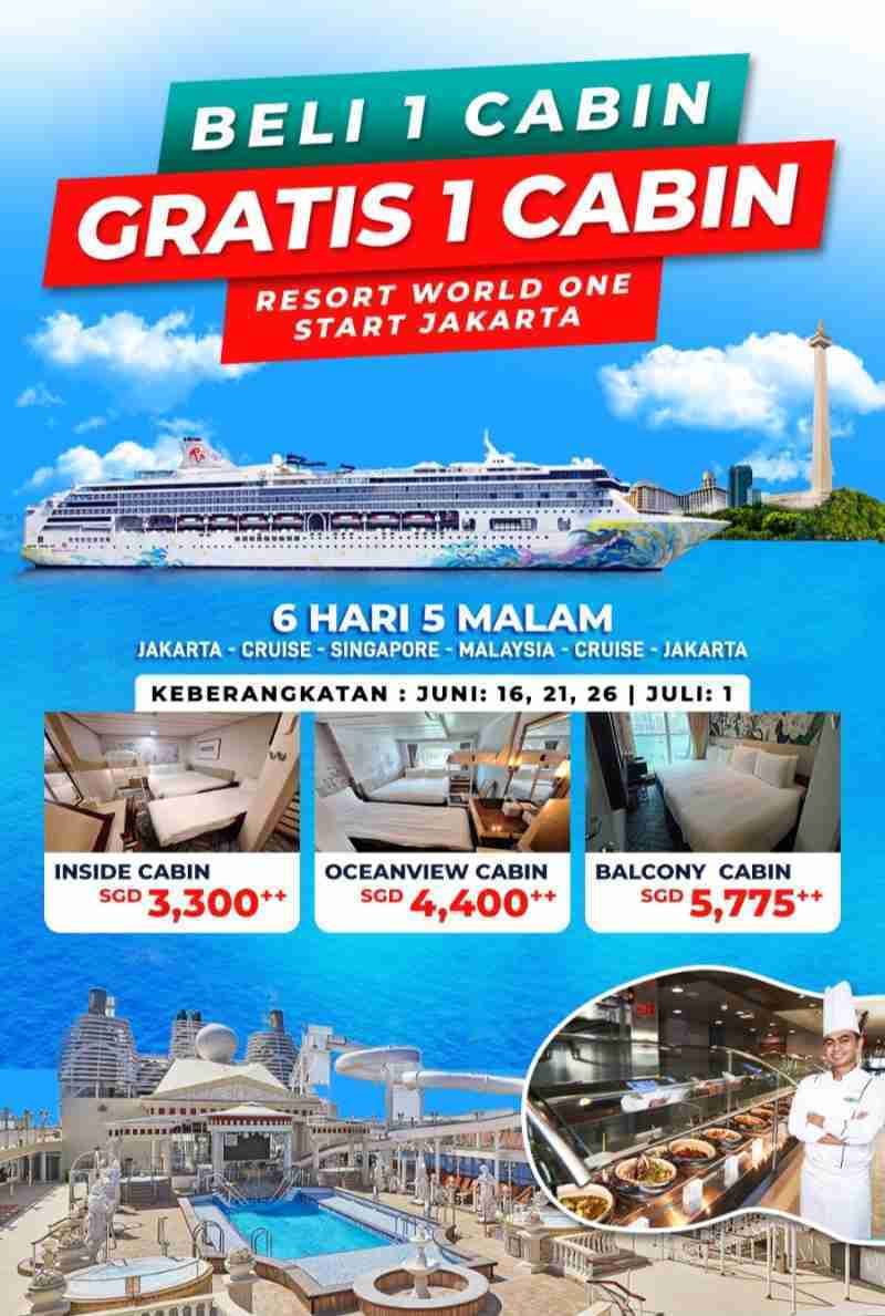Jual Resort World Cruise - Pilihan Harga Termurah Di 2024 | Blibli