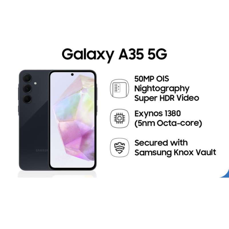 Jual Samsung Galaxy A35 5g 8/128gb - Black Di Seller Samsung Exclusive ...
