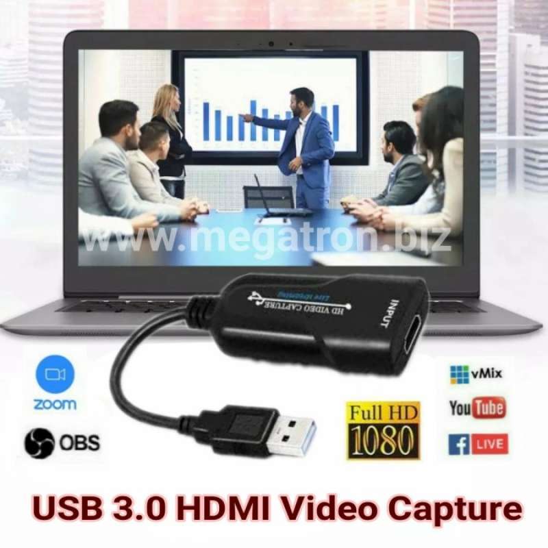 Promo Usb 3.0 Hdmi Video Capture (record & Live Streaming) - Obs Vmix ...