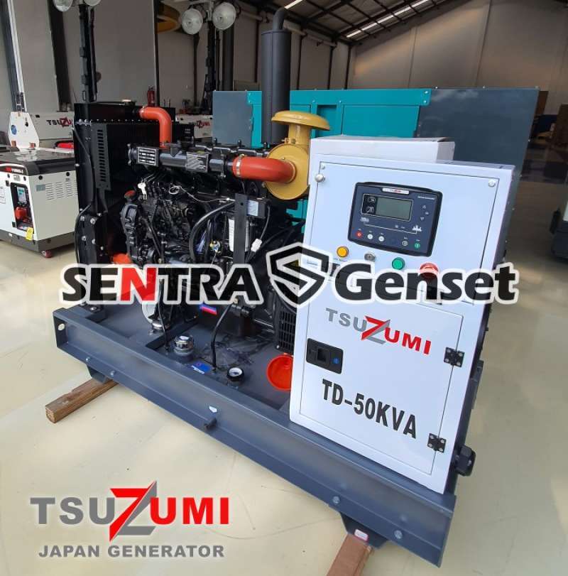 Promo Genset 50 Kva Open Type. Tsuzumi Japan Generator Diskon 23% Di ...