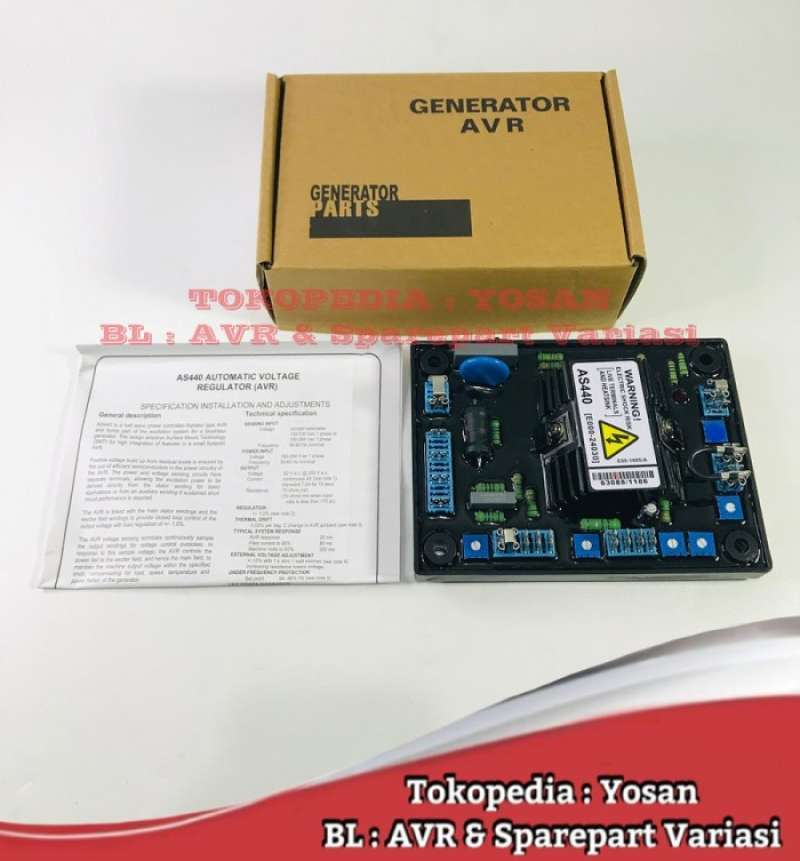 Promo Avr As440 Automatic Voltage Regulator - Avr As 440 Genset Diskon ...