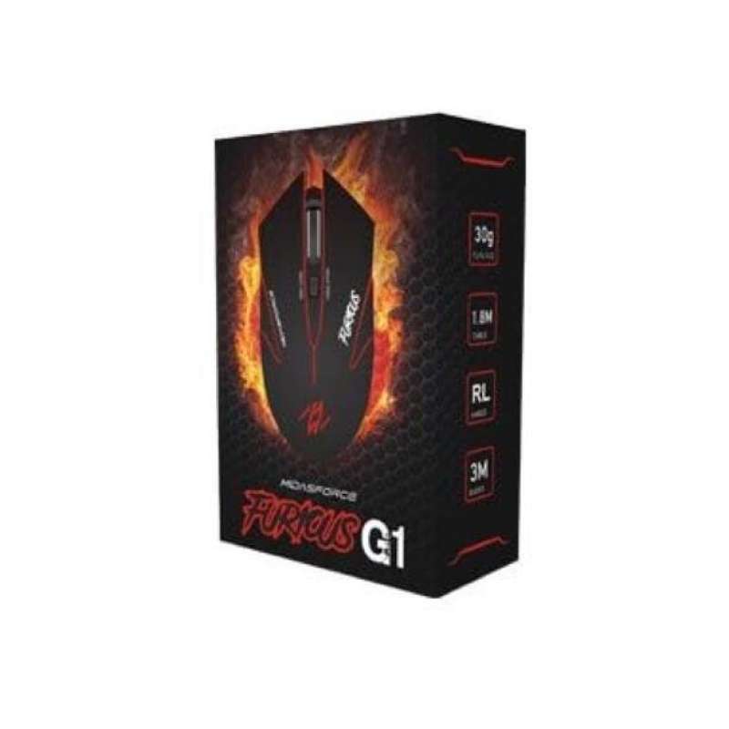 Jual Midasforce Furious G1 Gaming Mouse - Dpi 800 - 1200 - 1600 - 2400 ...