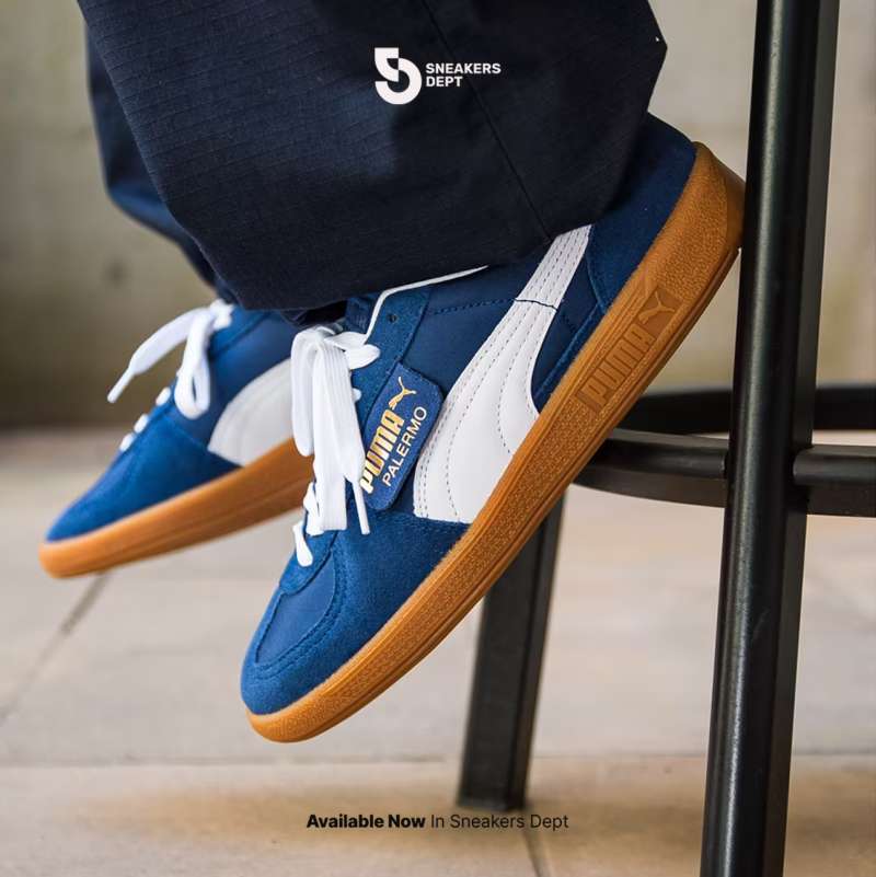 Promo Sepatu Sneakers Pria Puma Palermo Og 38301101 Original Diskon 12% ...
