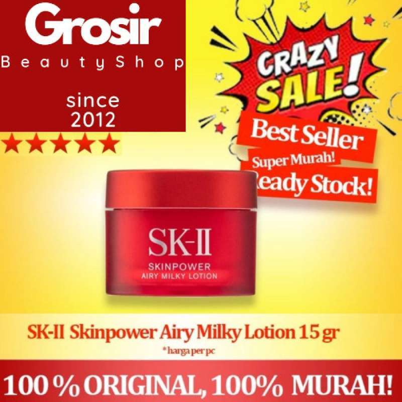 Promo Sk-ii Skii Sk2 Sk Ii Skin Power Skinpower Airy Milky Lotion 15 Gr Diskon 33% Di Seller ...