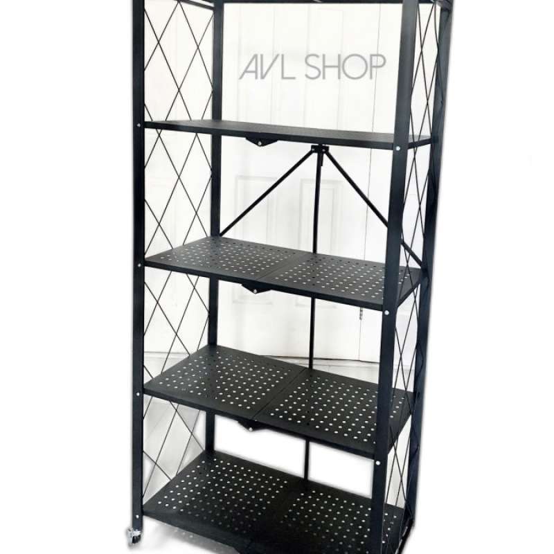 Promo Rak Besi Lipat Multifungsi Tanpa Instalasi Rak Dapur Rak ...