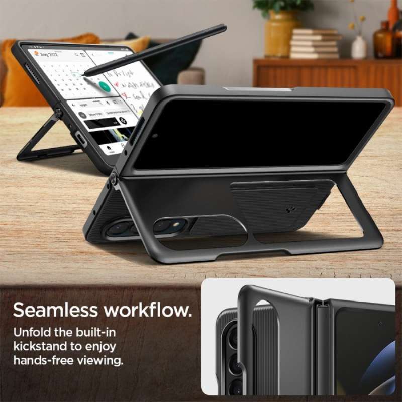 Promo Case Samsung Galaxy Z Fold 4 Spigen Neo Hybrid Stand Matte Hard ...