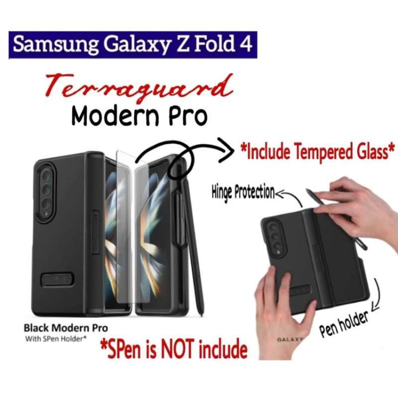 Promo Case Samsung Galaxy Z Fold 4 Fold4 Vrs Terra Guard Modern Pro S Pen Diskon 3% Di Seller ...