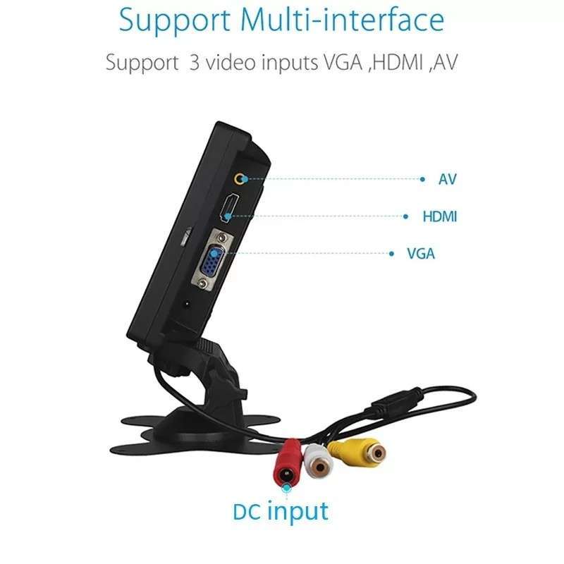 Jual Monitor Tv Ondash 7. Hdmi, Vga, Av1, Av2 Built Speaker - Tv 7 Di ...