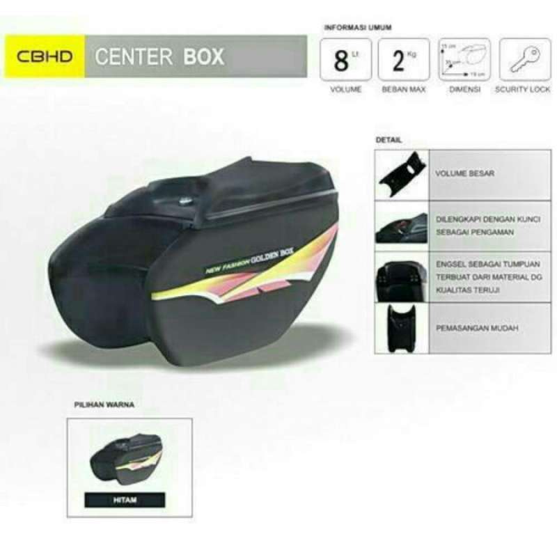 Promo Box Tengah Kmi Center Box /box Motor Tengah Supra/grand/astrea ...