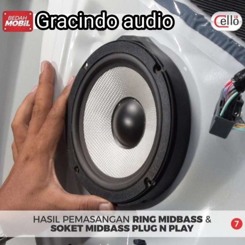 Promo Speaker Midbass Cello Tg17 Plus Ring Dan Soket Plug N Play Mobil ...