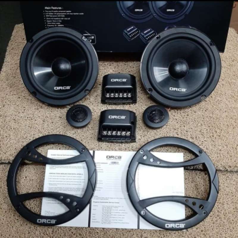 Promo Speaker Split Componen Orca Rc 652spl 2way Diskon 15% Di Seller ...