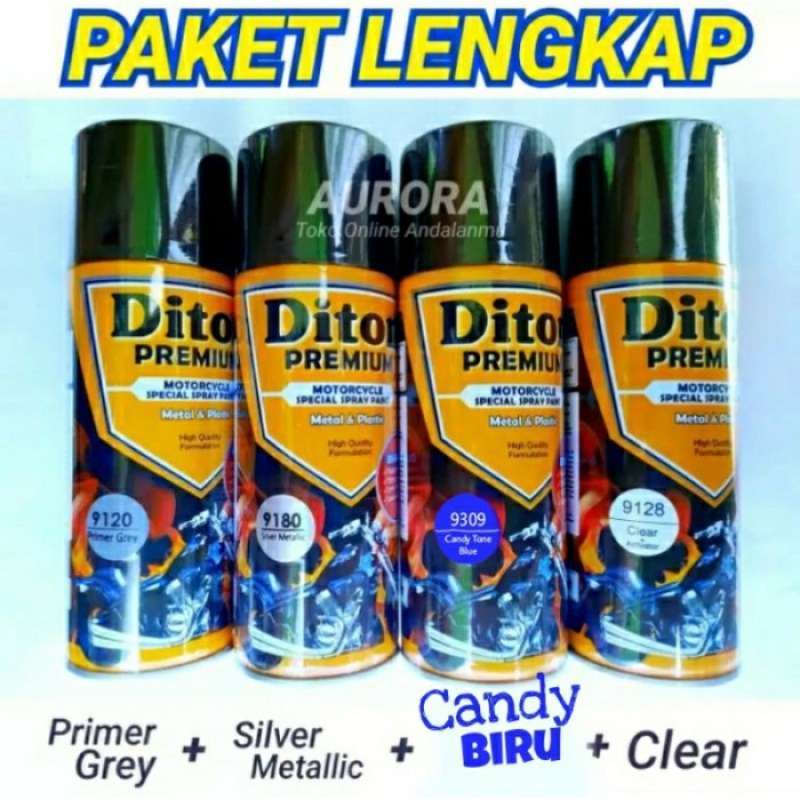 Promo Paket Lengkap Diton Premium Candy Tone Biru Diskon 50% Di Seller ...