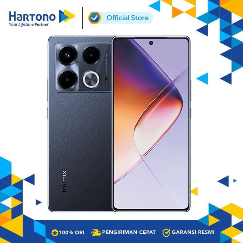 Jual Infinix Smartphone Android Note 40 8/256gb Black X6853-blk-256/8 ...