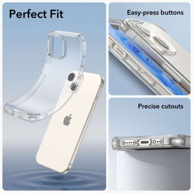 Promo Case iPhone 15 Pro Max 15 Pro Esr Slim Transparent Tpu Phone Zero ...