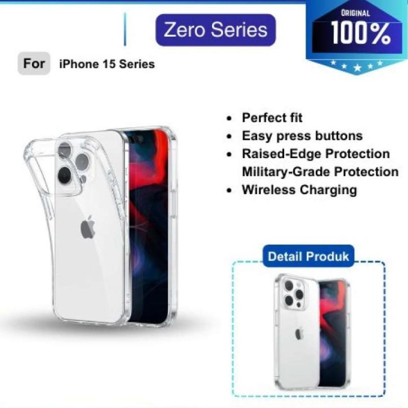 Promo Case iPhone 15 Pro Max 15 Pro Esr Slim Transparent Tpu Phone Zero ...