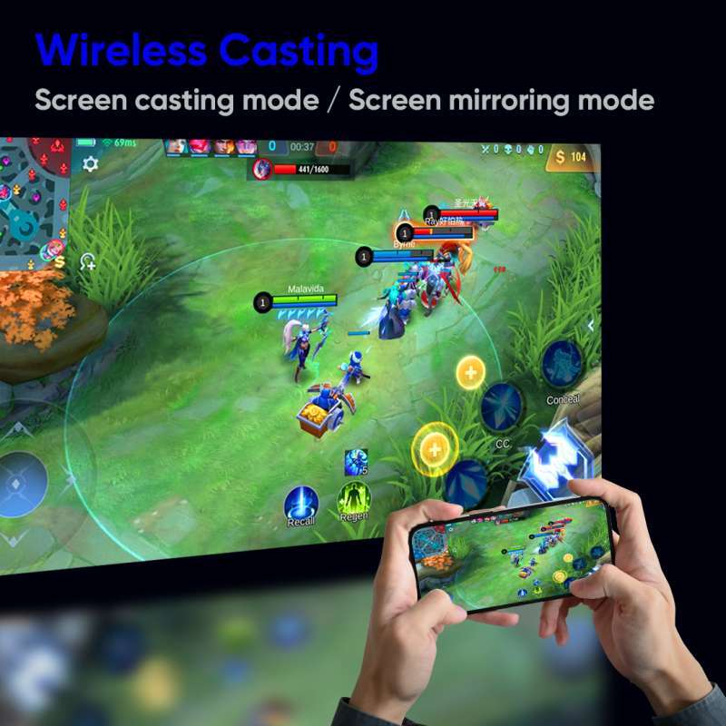 Promo Eroc - Mega Projector Full Hd 900 Ansi Android 9 Os 200 Screen ...