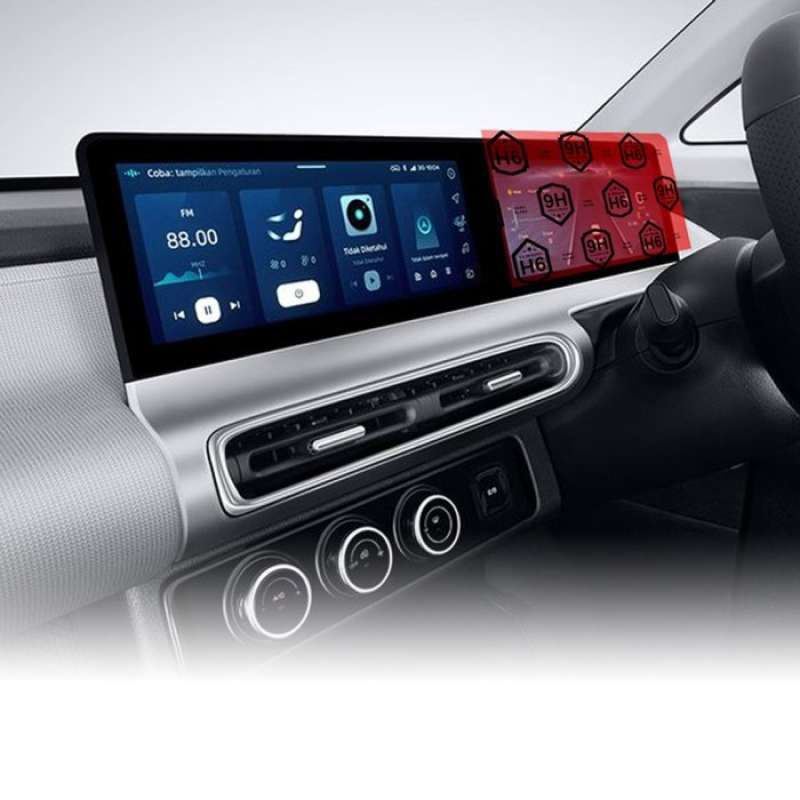 Promo Anti Gores Wuling Air Ev Head Unit Speedometer Original Nano ...