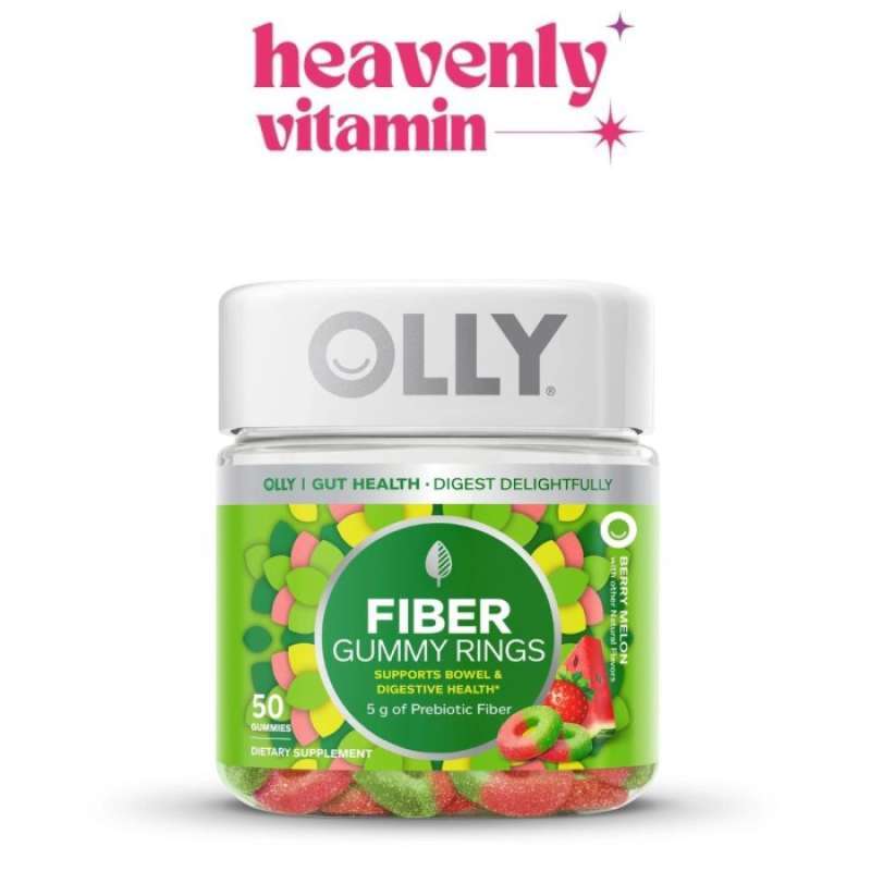 Promo Olly Fiber Gummy Rings - 50 Gummies - Kesehatan Usus Dan ...