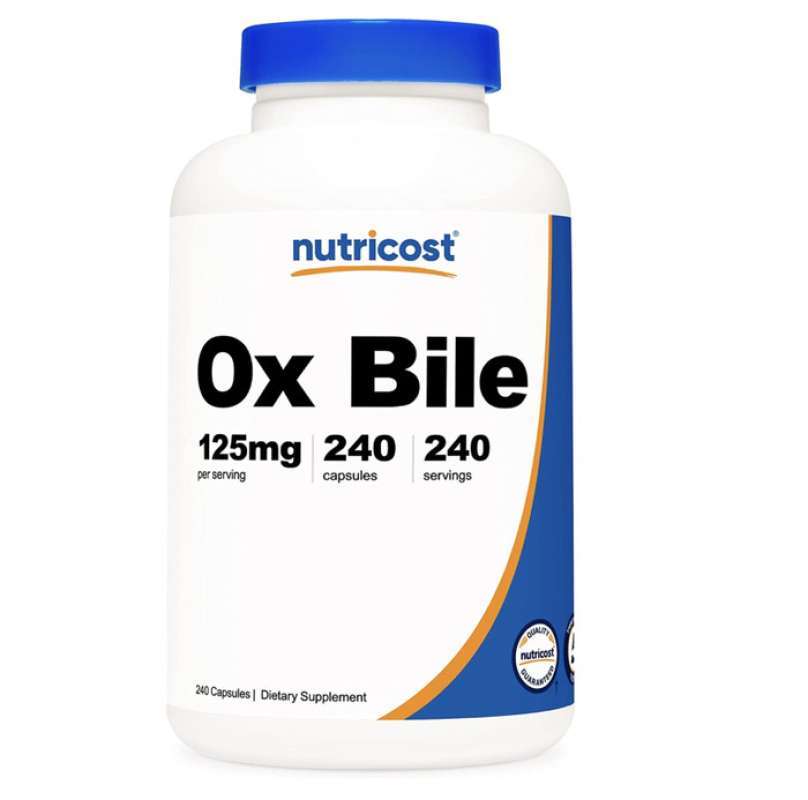 Promo Nutricost Ox Bile Capsules 125mg, 240 Capsules - Non-gmo Diskon 33% Di Seller Medika ...