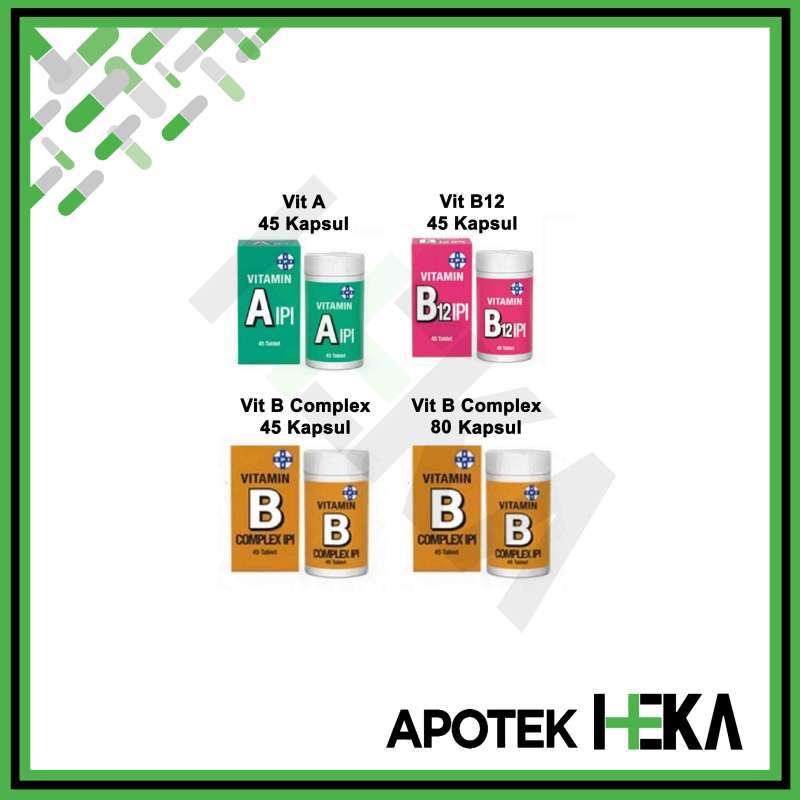 Vitamin Ipi B Complex 80 Lengkap Harga Terbaru Juli 2024 | Blibli