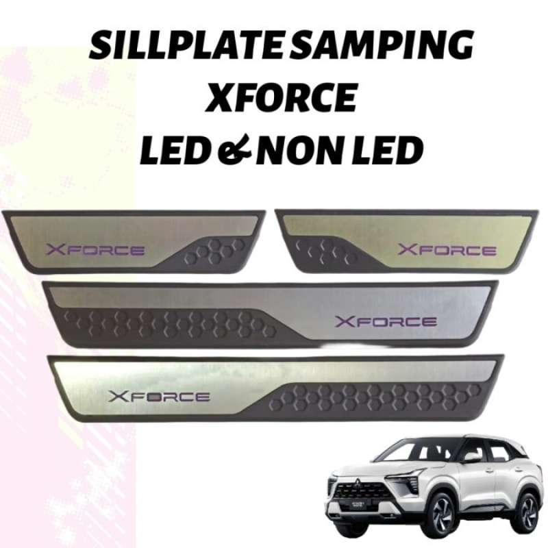 Promo Sillplate Samping Led Xforce / Pijakan Kaki Lampu X-force Diskon 13% Di Seller Toplets ...