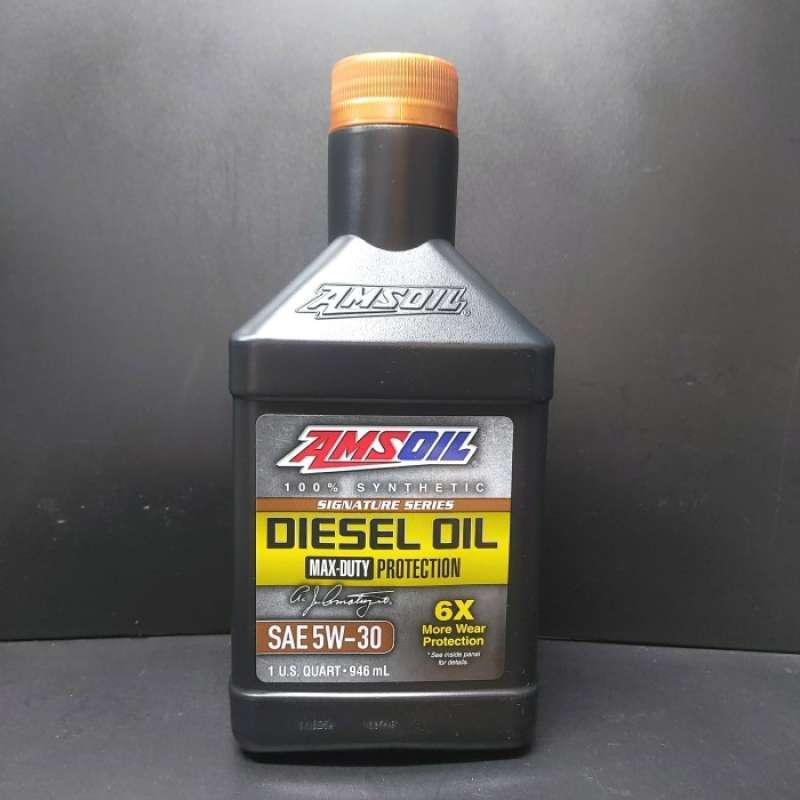 Promo Amsoil Synthetic Signature Diesel Oil Max-duty Protection Sae 5w ...