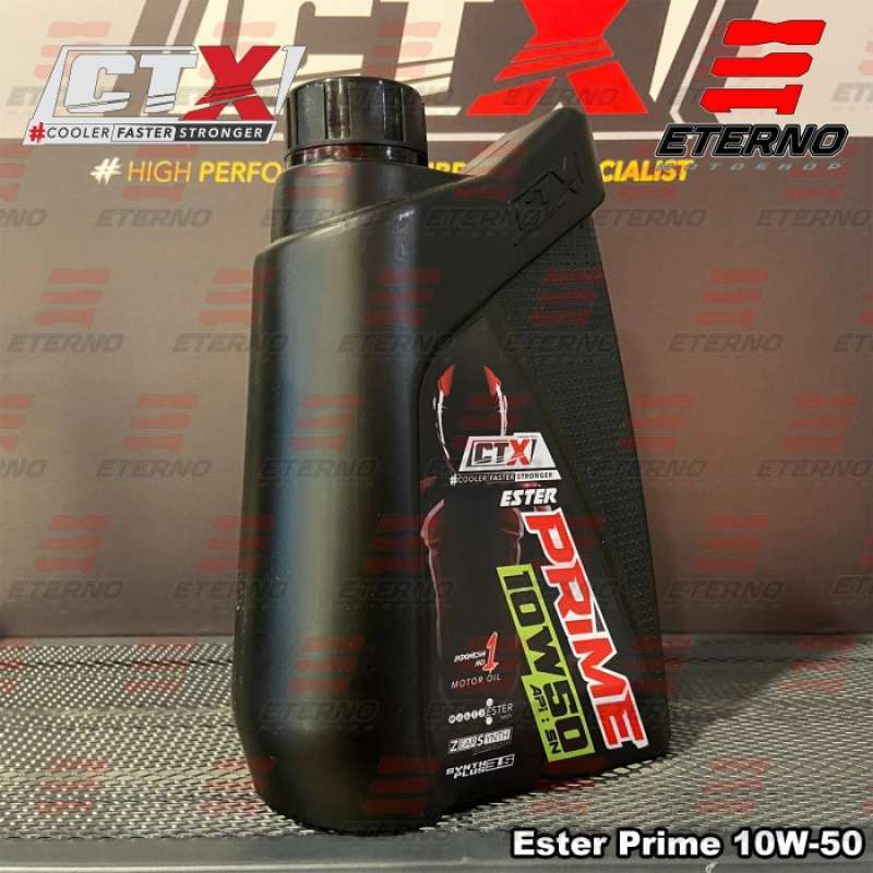 Promo Ester Prime Ctx 10w-50 Oli Racing Moge Full Sintetik Ester 1000 ...