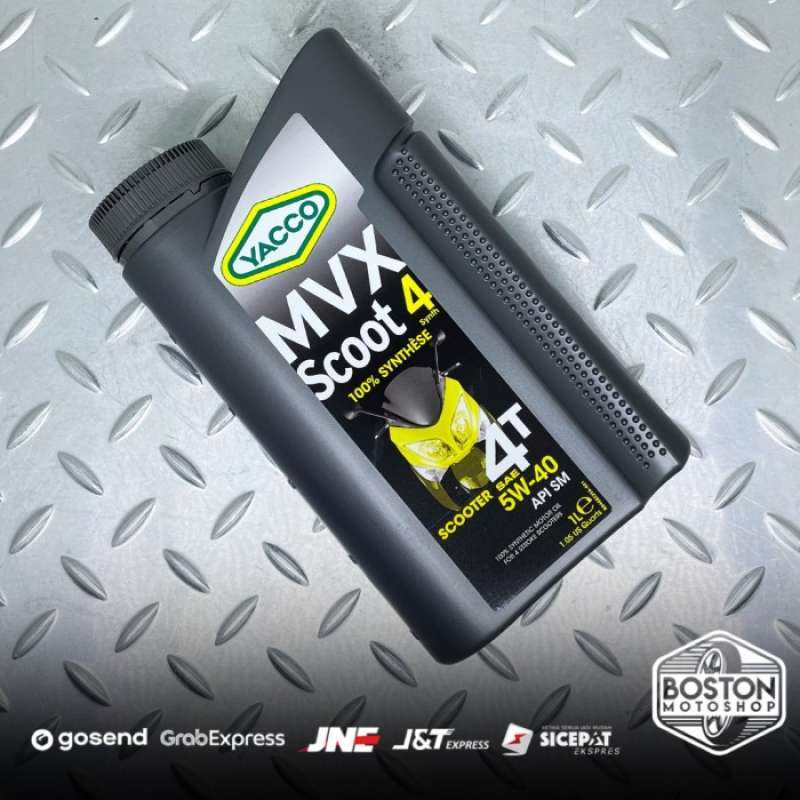 Promo Oli Mesin Yacco Mvx Scoot 4 5w-40 100% Synthetic Diskon 24% Di ...