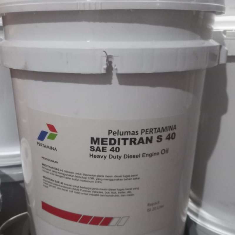 Promo Oli Mesin Diesel Pertamina Meditran S40 Pelumas Sae 40 Diskon 6% ...