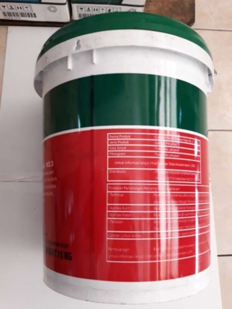 Promo Cobra Chassis Grease Hijau - Gemuk / Pelumas / Stempet 1 Pail 15 ...