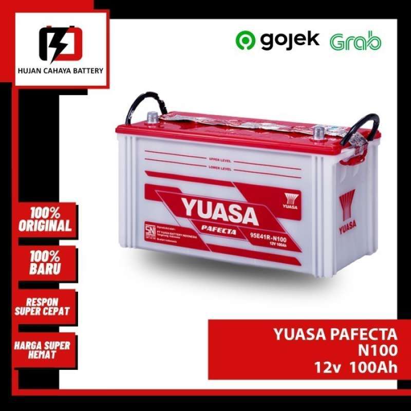 Promo Aki Mobil Yuasa Pafecta N100 / N-100 / N100 - Aki Taft Diskon 4% Di Seller Toplets Shop ...