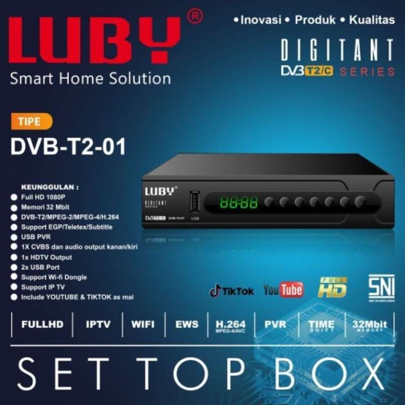 Jual Set Top Box Luby Receiver Tv Stb Digital Full Hd Sni Original ...