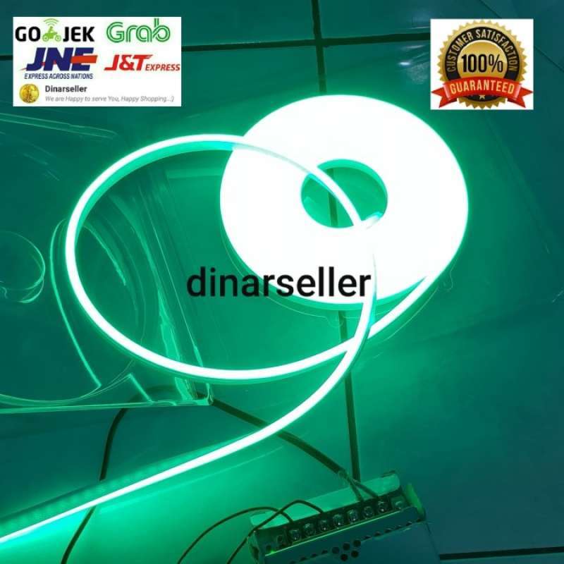 Promo Neon Flex Led Hijau Selang 12v 5 Meter Outdoor Ip65 Diskon 33% Di ...