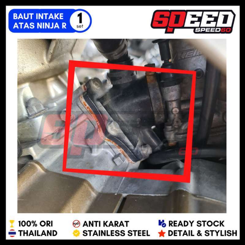 Promo Probolt Baut Intek Intake Kawasaki Ninja R Rr Stainless King Nut ...
