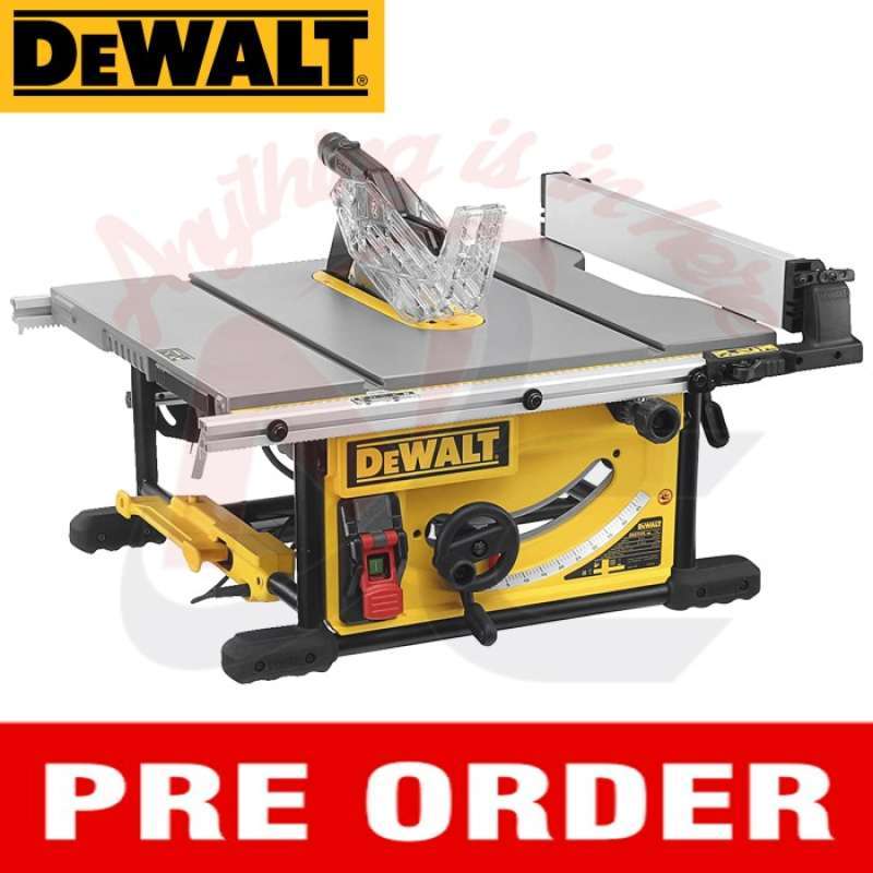 Promo Dewalt Dwe7492 2000w 254mm Portable Table Saw Without Blade ...