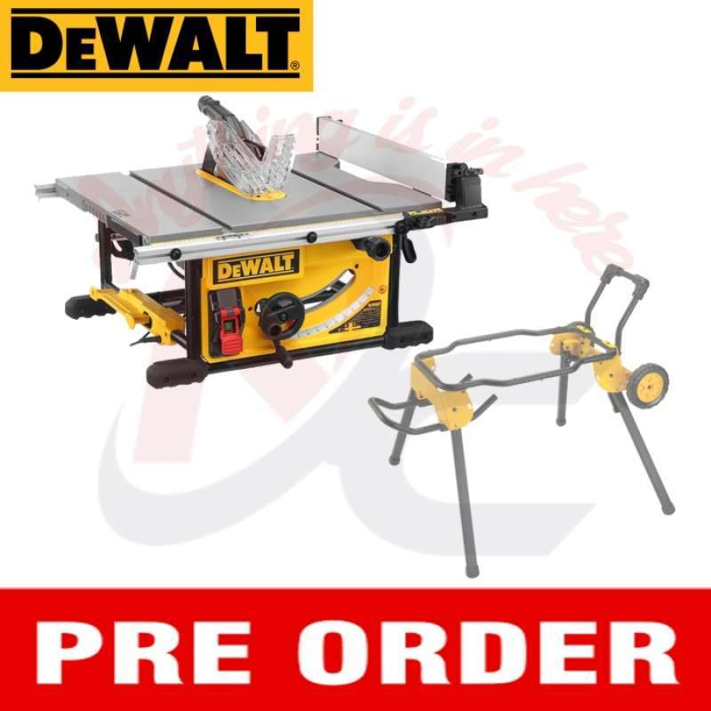 Promo Dewalt Dwe7492 2000w 254mm Portable Table Saw Without Blade ...