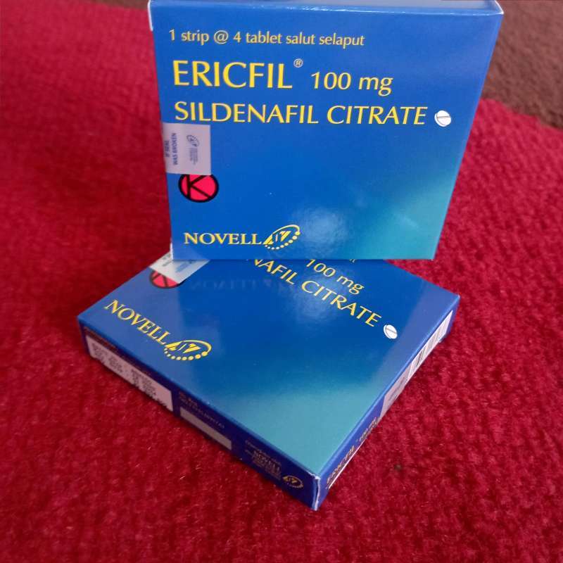 Jual Asli Ericfil Seldenafil 100mg/box Exp 2025 Di Seller Apotik Hanifa - Pal Meriam-2, Kota ...