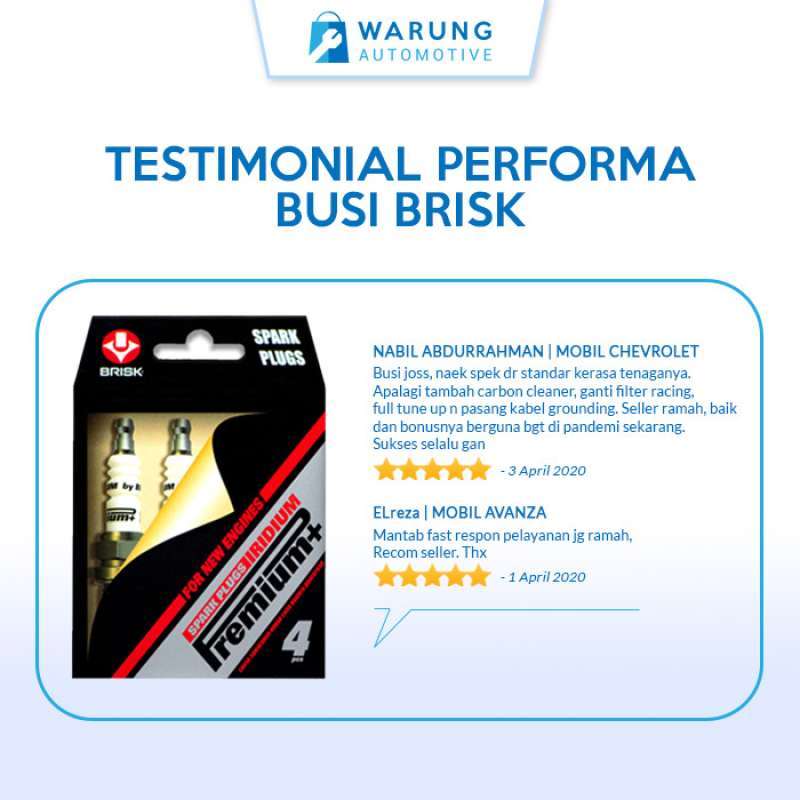 Promo Busi Mobil Ertiga Grand Max Brisk Premium + Iridium P10 Diskon 21 ...