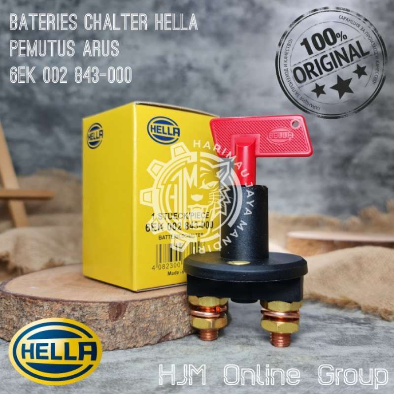 Promo Battery Main Switch Hella - Saklar Pemutus Arus - Engine Cut Off ...