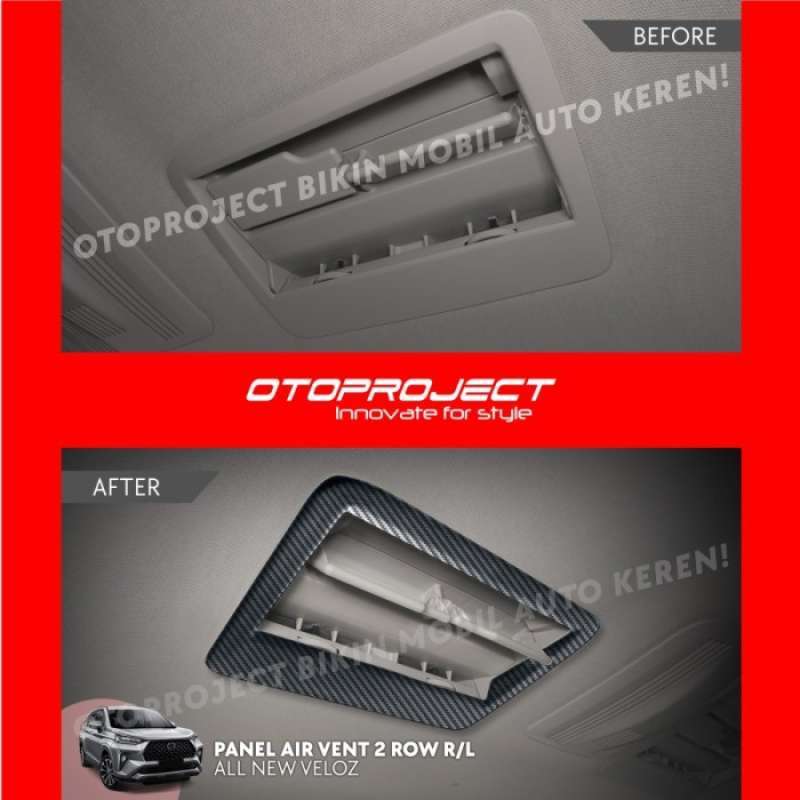 Promo Panel Air Vent 2 Row R/l A.n Veloz / Avanza/xenia 2021-2022 ...