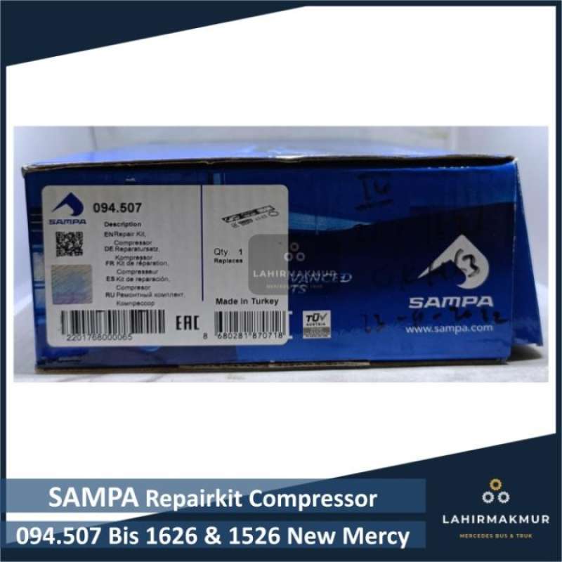 Promo Repair Kit Compressor 094.507 Sampa Bis 1626 & 1526 New Mercedes Benz Diskon 7% Di Seller ...