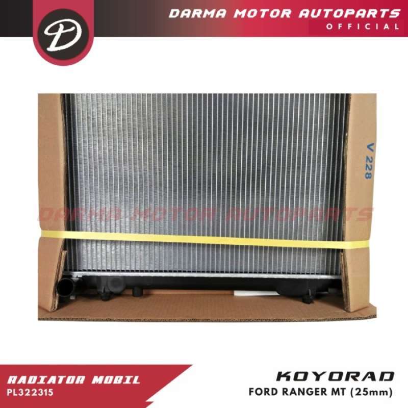 Promo Radiator Koyorad Ford Ranger Everest Bt50 Manual 2.5 Diskon 6% Di ...
